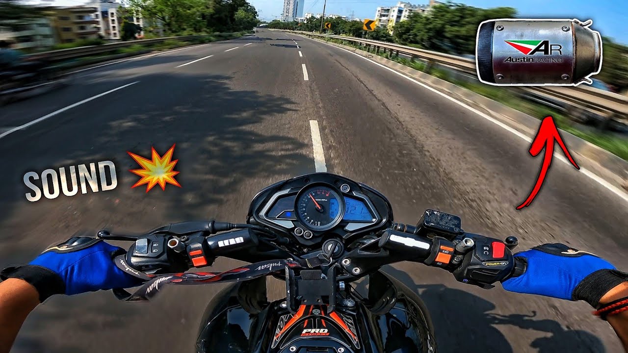 Pulsar Ns200 Hyper Ride ⚡full Throttle with AR Exhaust ☠️‼️ - YouTube