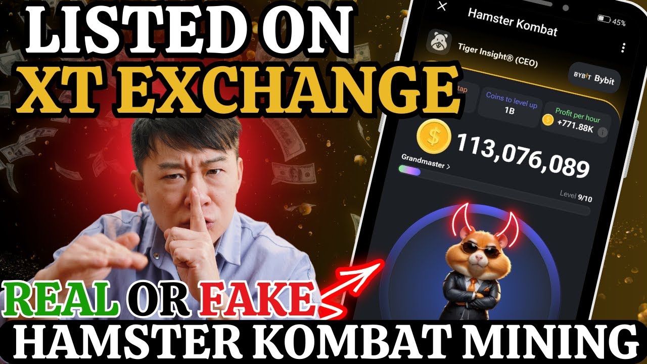 Hamster Kombat Listed On XT Exchange ~ Real Or Fake | Hamster Kombat Real Listing Date - YouTube