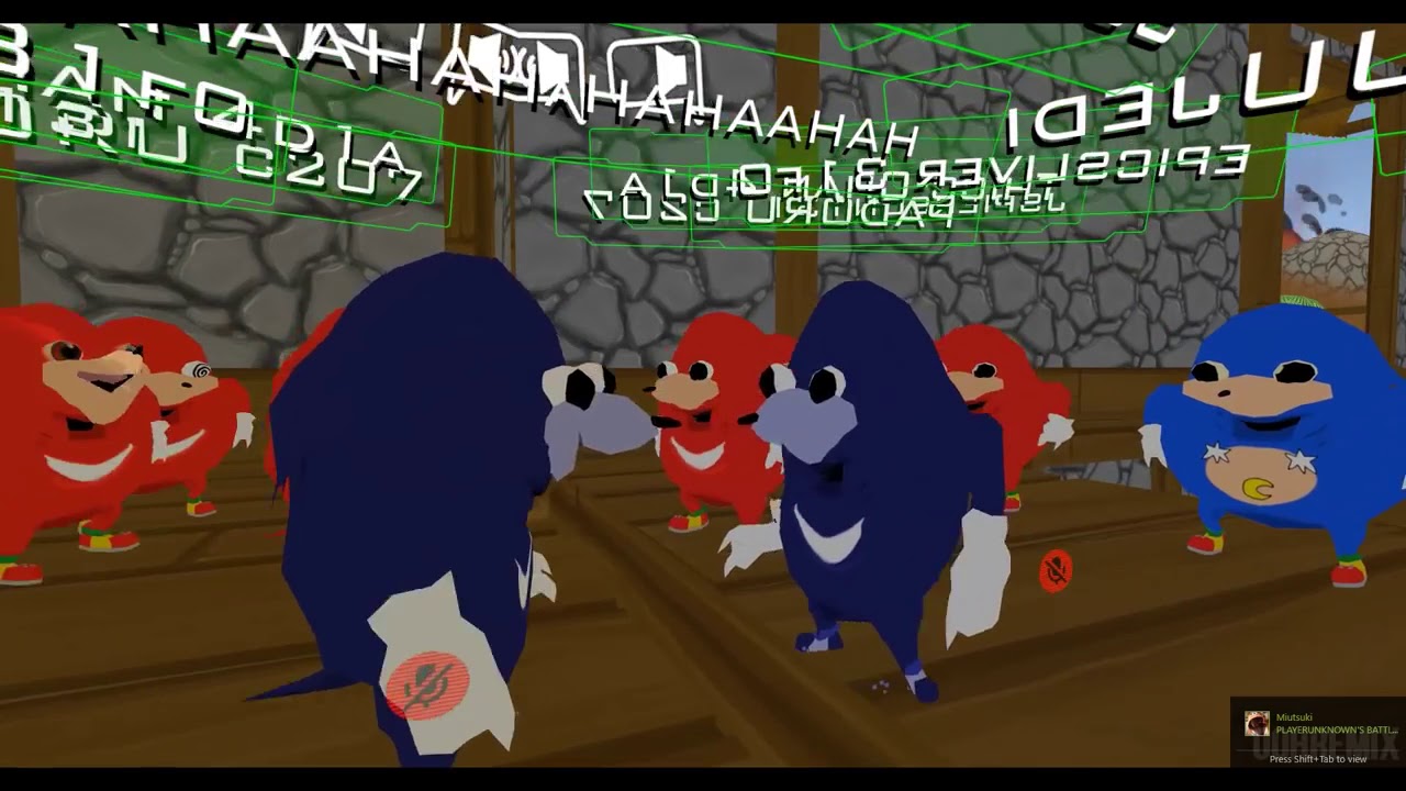YOU DO NOT KNOW THE WAY - UGANDAN KNUCKLES TRIBE! VRChat - YouTube