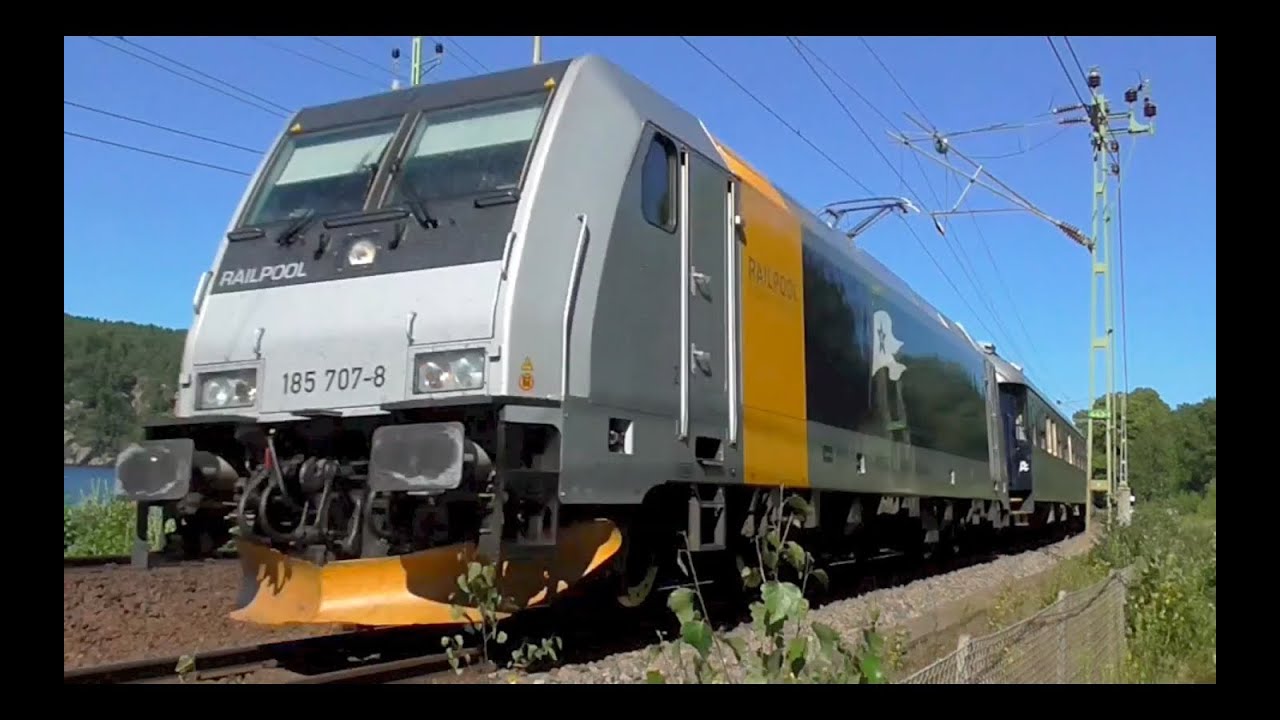 Svenska tåg på spår 2: Aspen Jonsered - YouTube