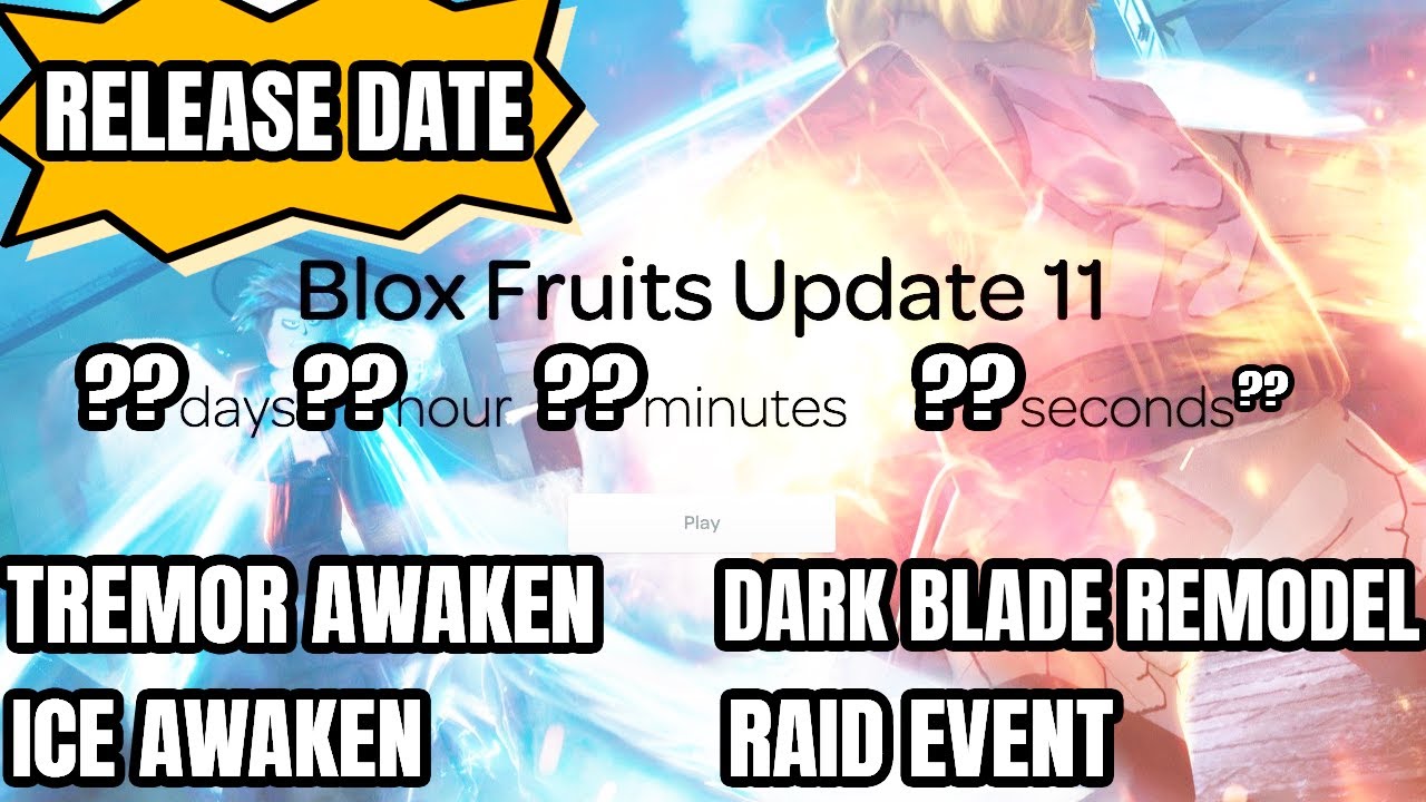 BLOX FRUITS UPDATE 11 RELEASE DATE COUNTDOWN ( + EVERYTHING WE KNOW ...