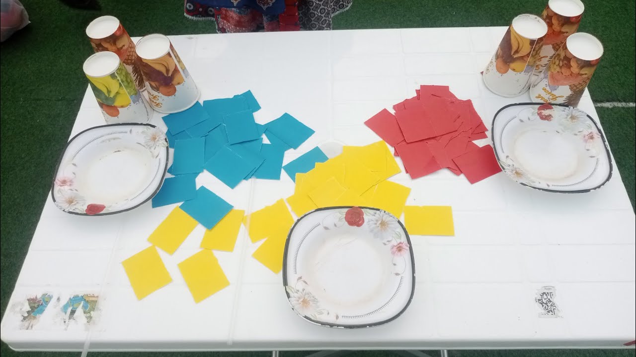 Same Color's Chits Collection Fun - YouTube