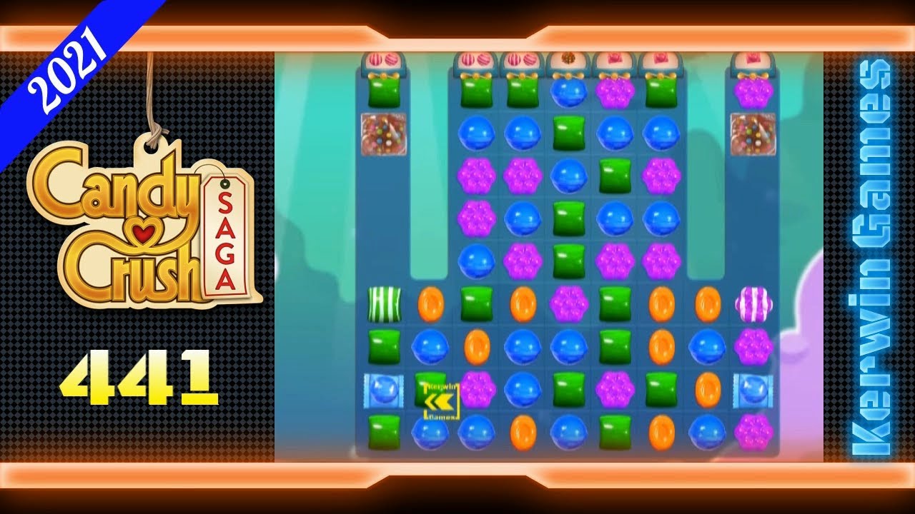 Candy Crush Saga Level 441 - Hard Level - No Boosters - 20 moves (2021 ...