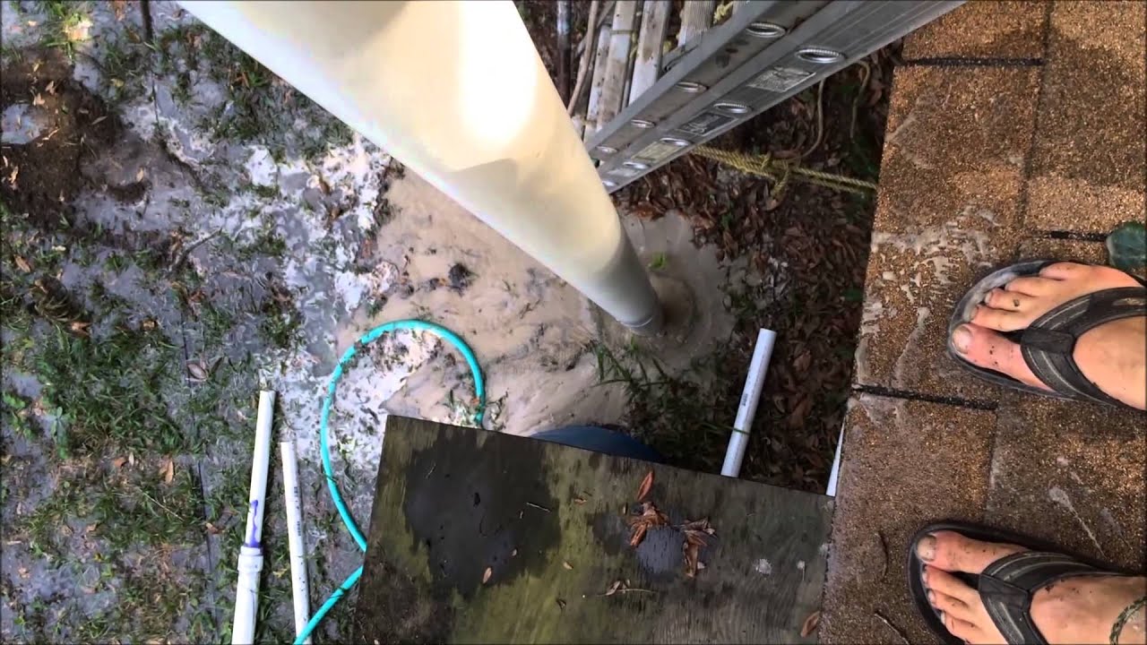 Drilling a water well (Redneck Style) - YouTube