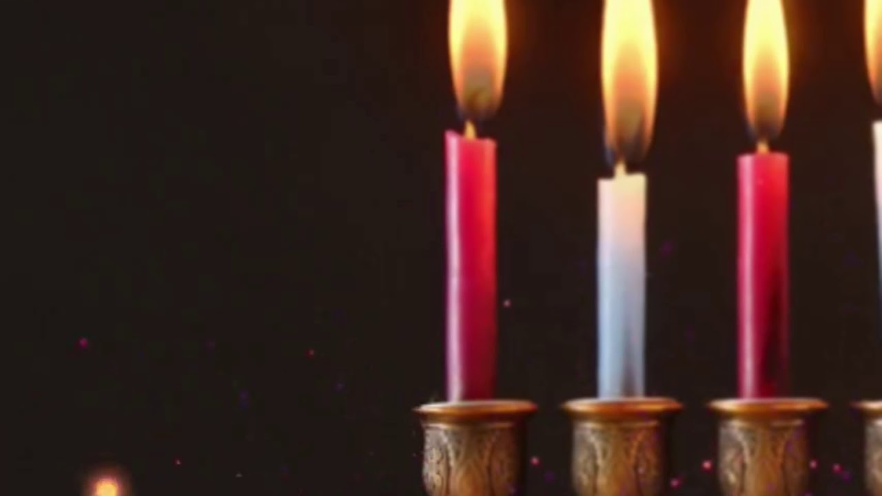 candles background vfx footage - YouTube