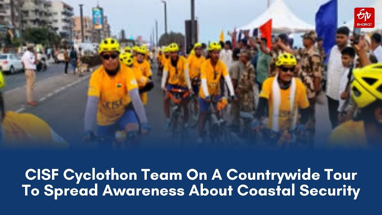 CISF Cyclothon Team On A Countrywide Tour To Spread Awareness About ...