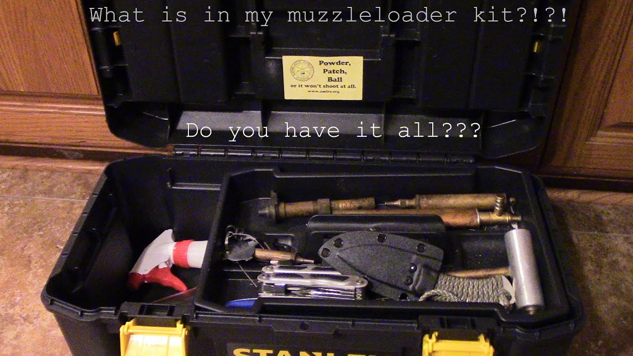 What's in the Muzzleloader Box - YouTube