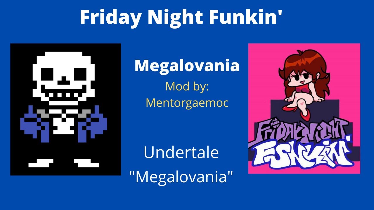 Friday Night Funkin' - Megalovania Mod - YouTube