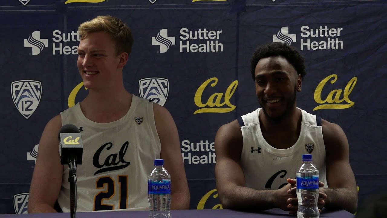 Cal Men's Basketball vs. St. Martin's Post-Game Press Conference 10 30 ...