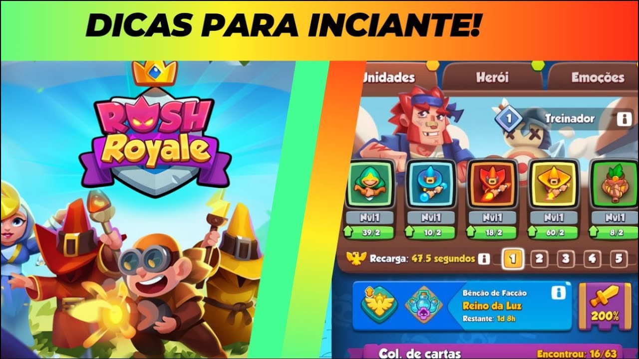 Rush Royale - DICAS PARA INICIANTES! - YouTube