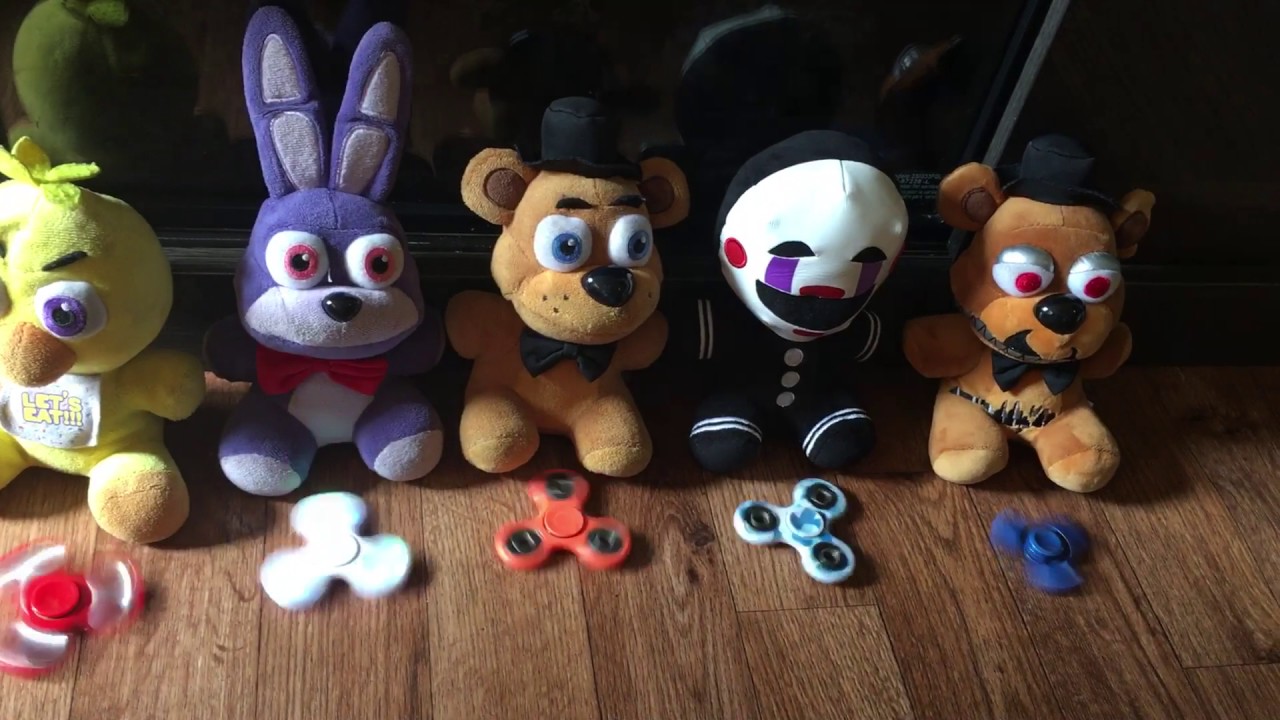 FNaF fidget spinner challenge - YouTube