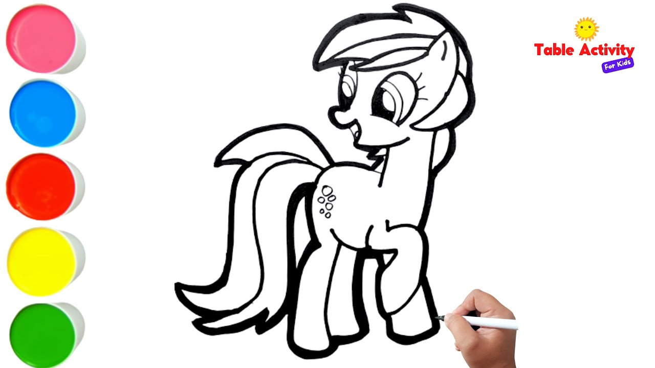 How To Draw Derpy Hooves From My Little Pony - YouTube