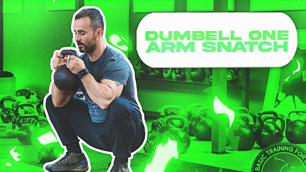 DUMBELL ONE - ARM SNATCH /Trazaj bucicom / Basic Gym One - YouTube