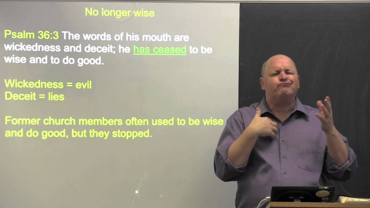 An Oracle Within My Heart Psalm 36 - YouTube