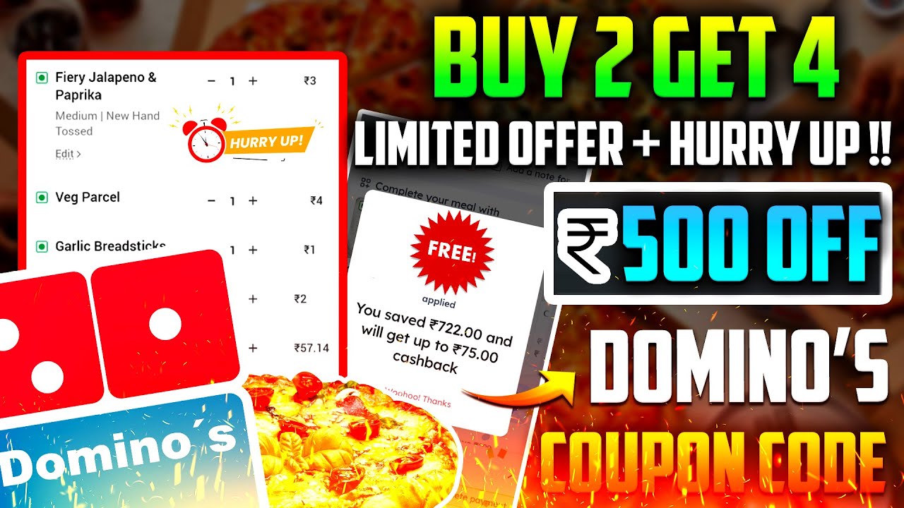 IPL NEW 2025 Offer 🆓|dominos coupon code today|Domino's pizza offer|Domino's pizza offers for ...
