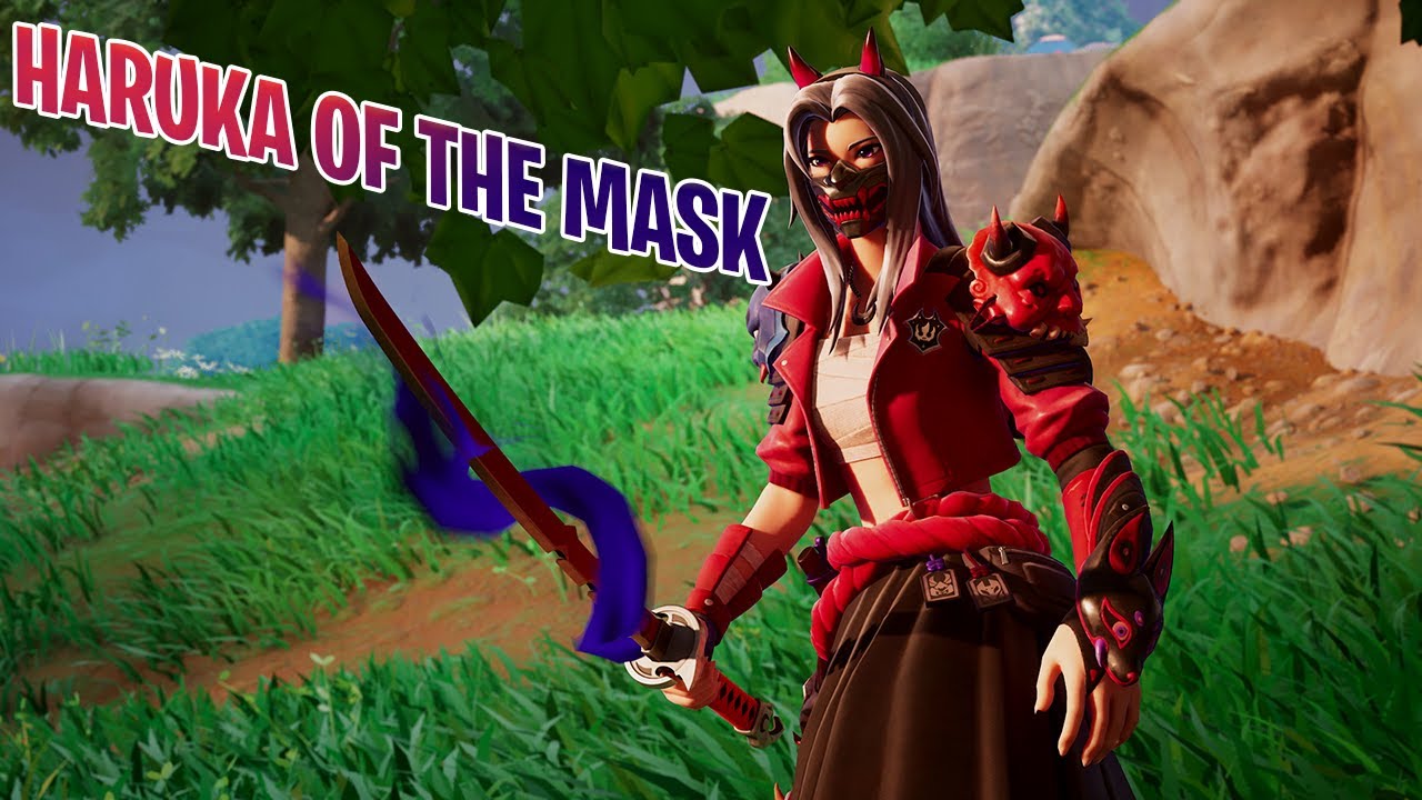 Haruka of The Mask Gameplay | Fortnite - YouTube