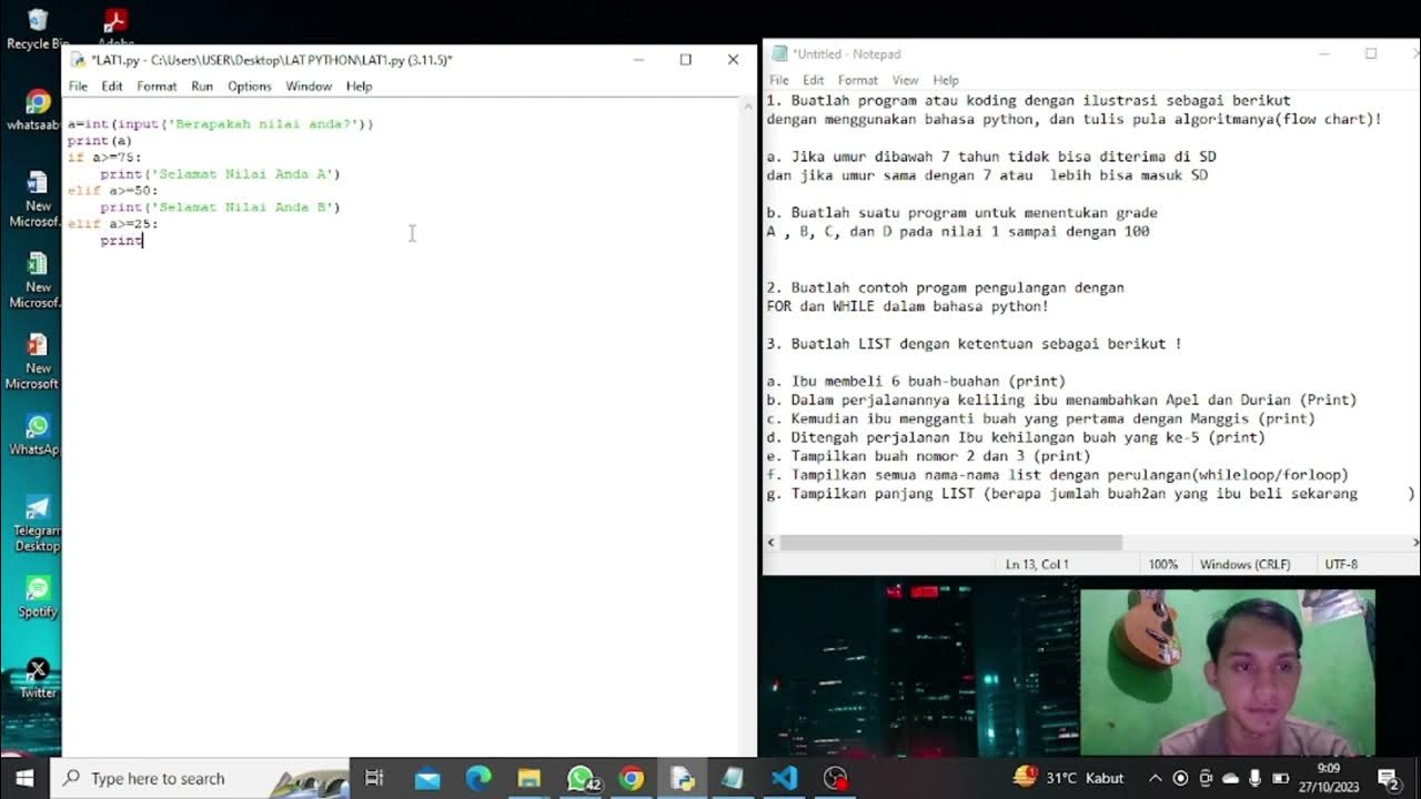 UTS Pemrograman Komputer - YouTube