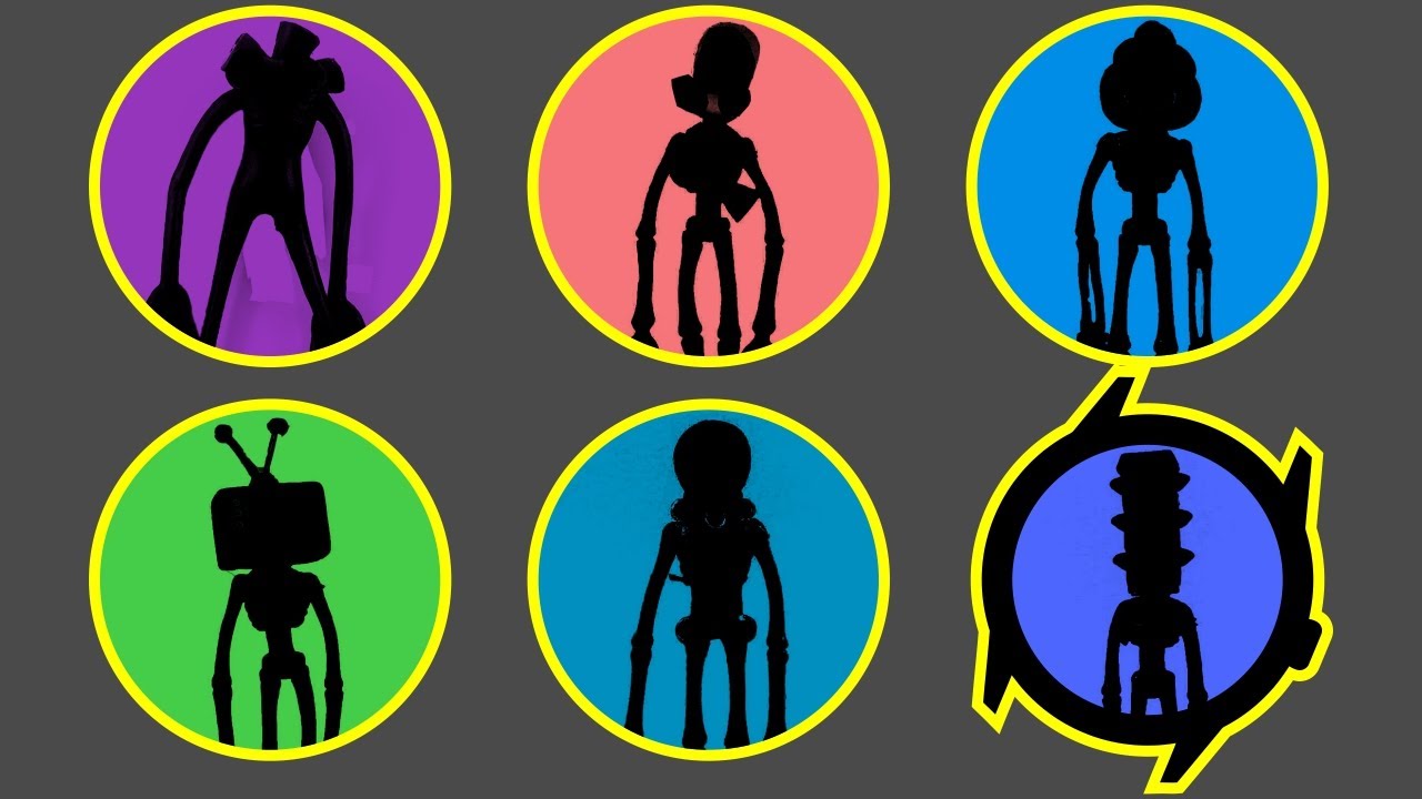 Siren Head Game Tebak Gambar, Multi Head, Siren Head Toilet, Siren Poop ...