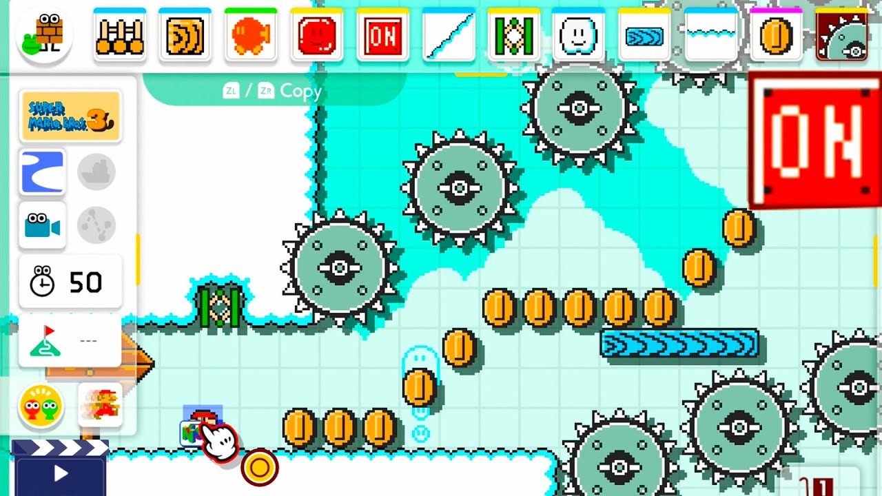 Super Mario Maker 2 - Course Maker | Super Mario Bros 3 #1 (Speedrun ...