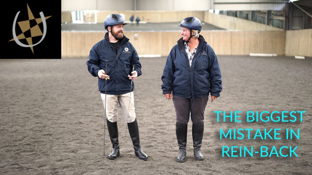 The Biggest Mistake in Rein-Back - YouTube