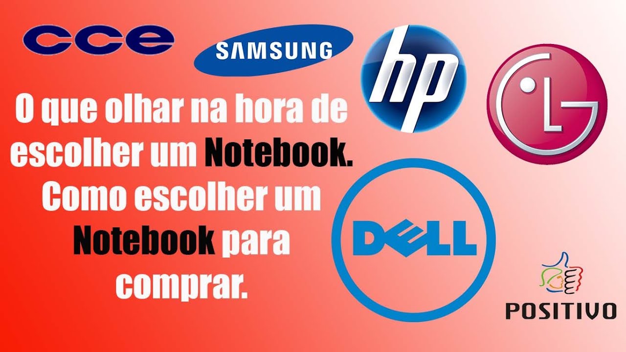 O que olhar na hora de escolher um notebook. Como escolher um notebook ...