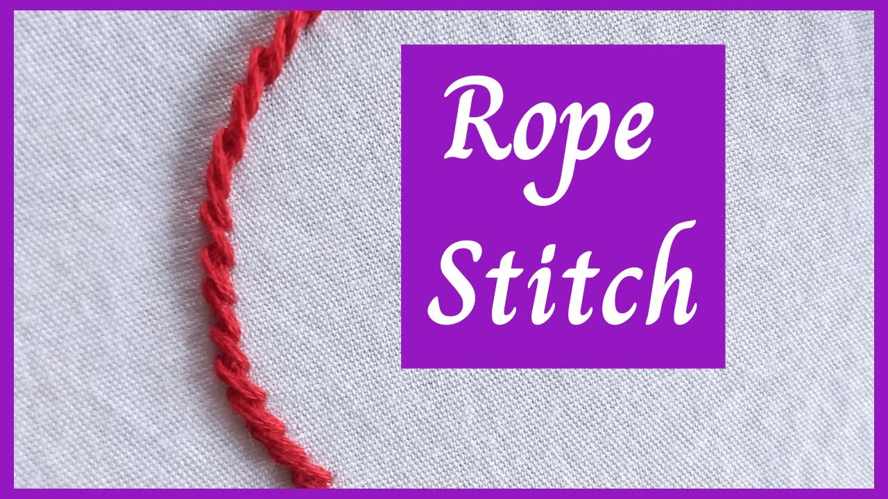 Rope Stitch - YouTube
