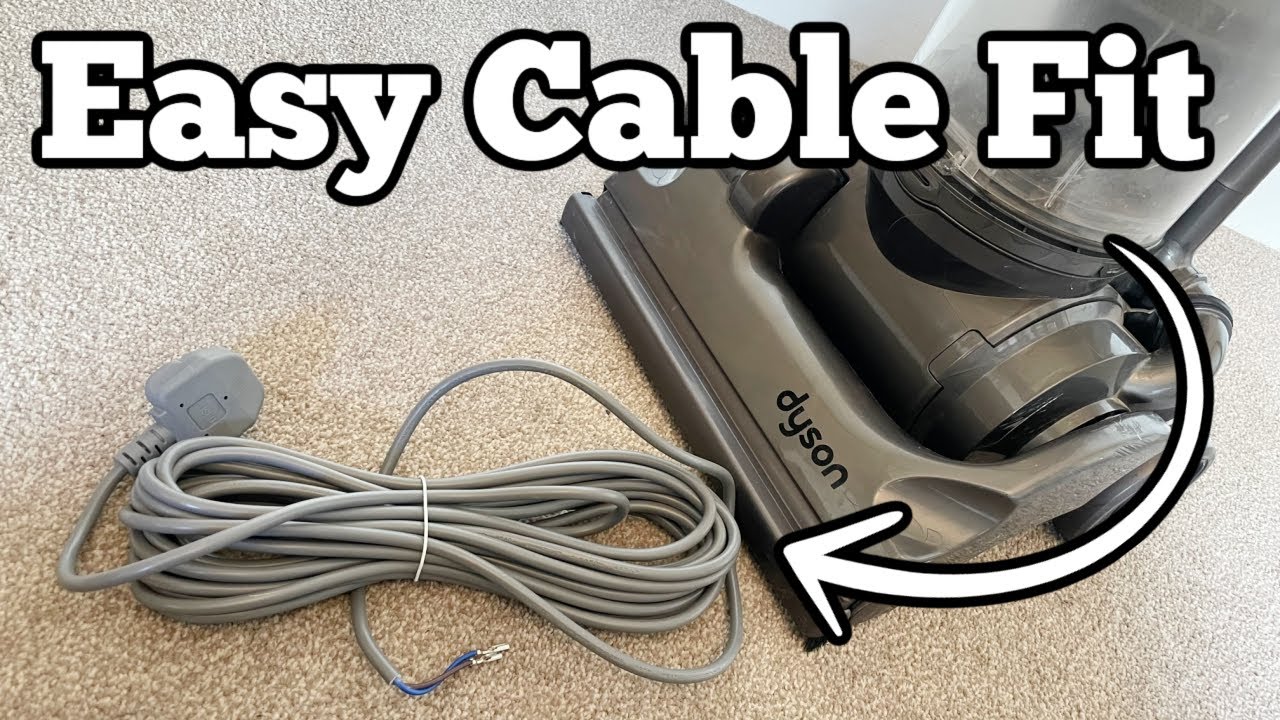 How to Replace Dyson Power Cable : EASY Step By Step DC14 Repair - YouTube