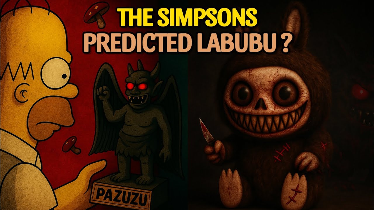 The Simpsons Prediction 2025: Creepy Labubu Doll - YouTube