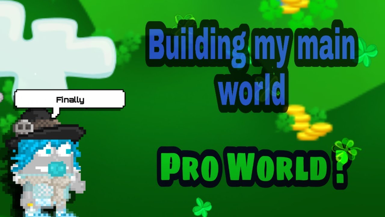 Growtopia | Building My Pro Main World ! - YouTube