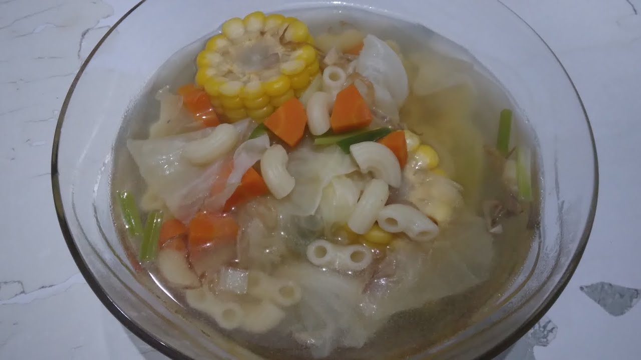 Sayur Bening Makaroni segere poll lur‼️Masakan ala kuli‼️Hidup ...