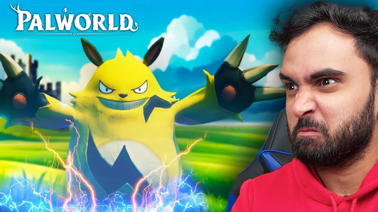 FIGHT WITH POKEMON BOSS | PALWORLD #4 - YouTube