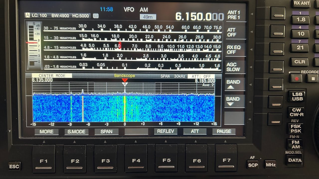 Europa 24 ein SW Sender im 49m Band - YouTube