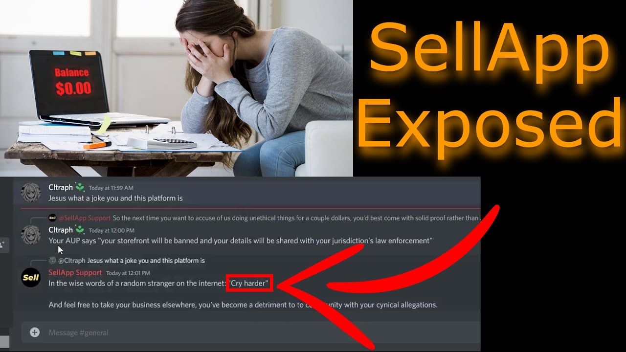 Sell.App (SellApp) exposed for allowing fraud & violating paid customers' privacy - YouTube