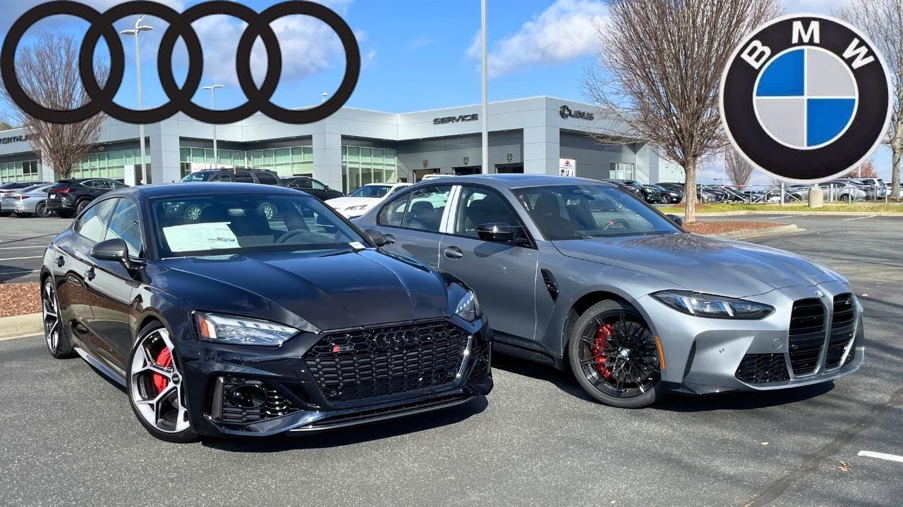 2025 BMW M3 Competition Takes on 2025 Audi RS5 Sportback Competition ...