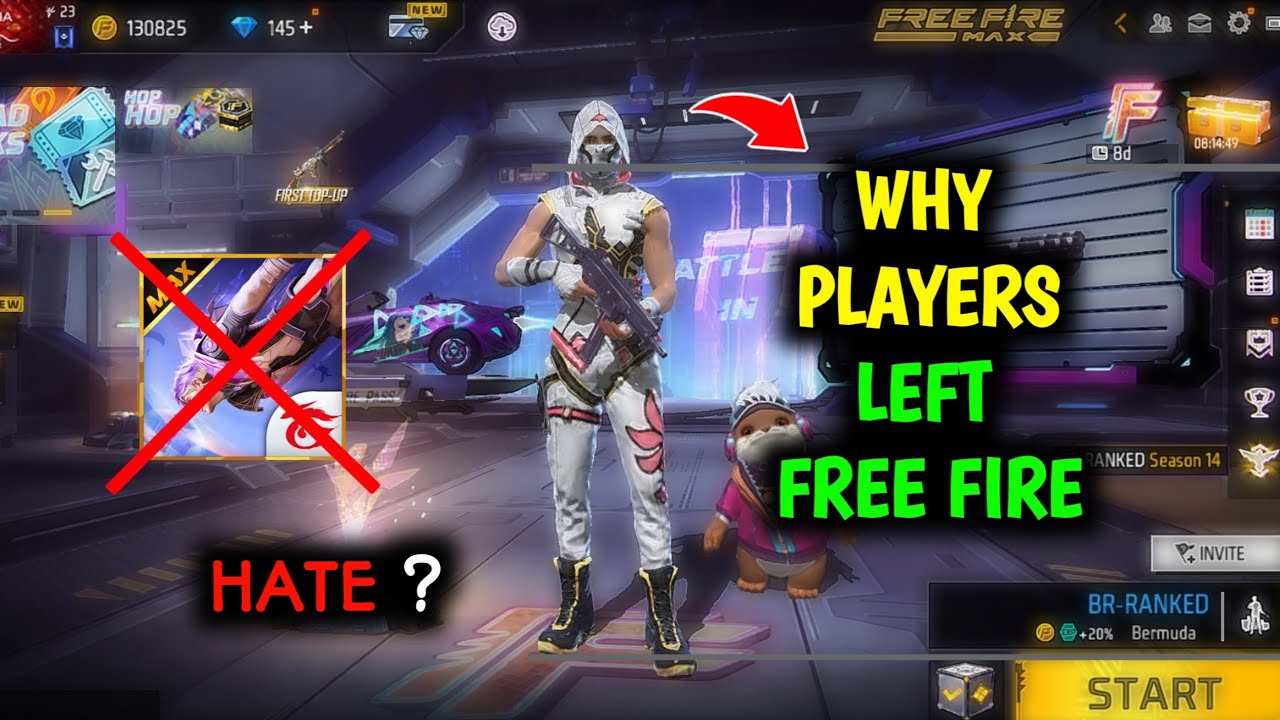 WHY players quit free fire 🤔 | why people hate and left free fire ...