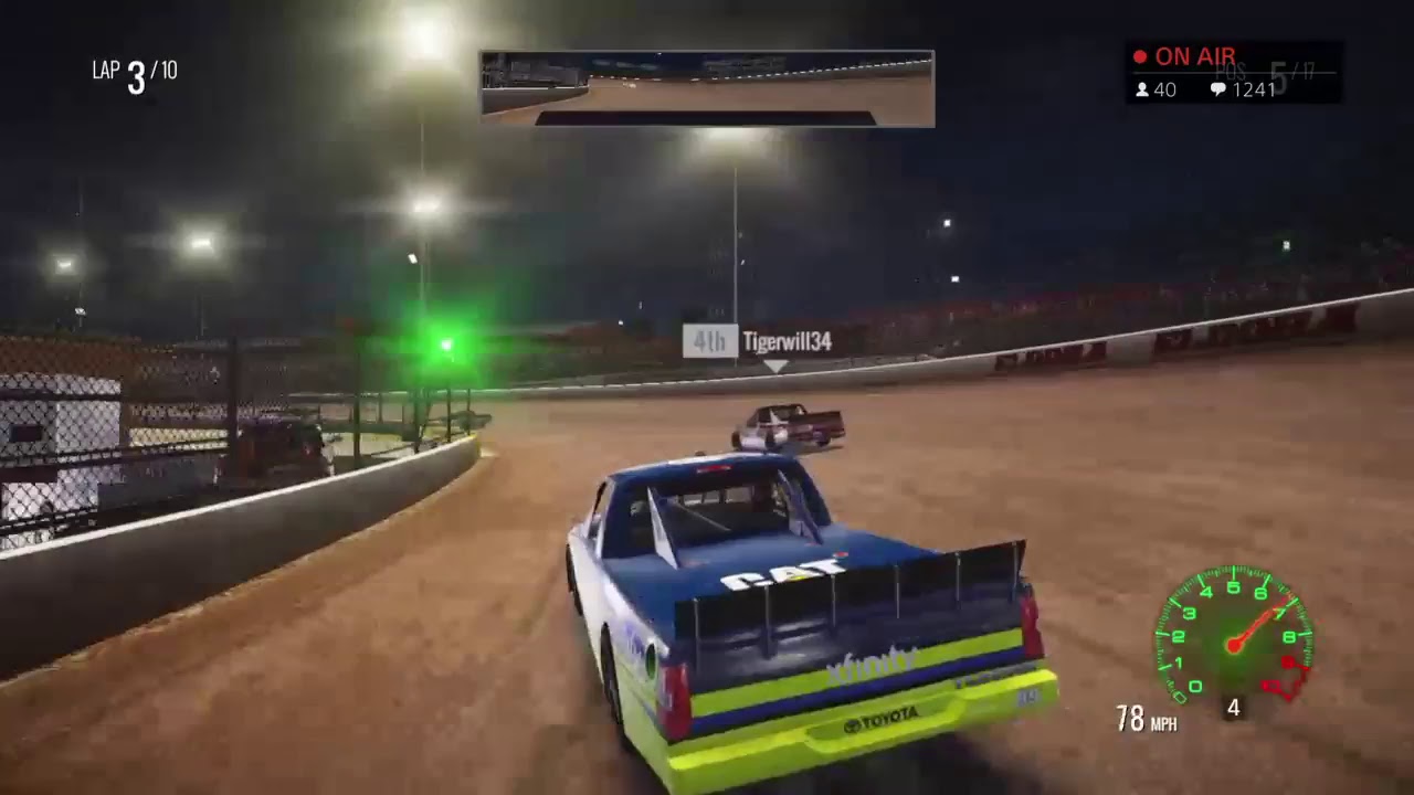 First NASCAR Stream of the Year - YouTube