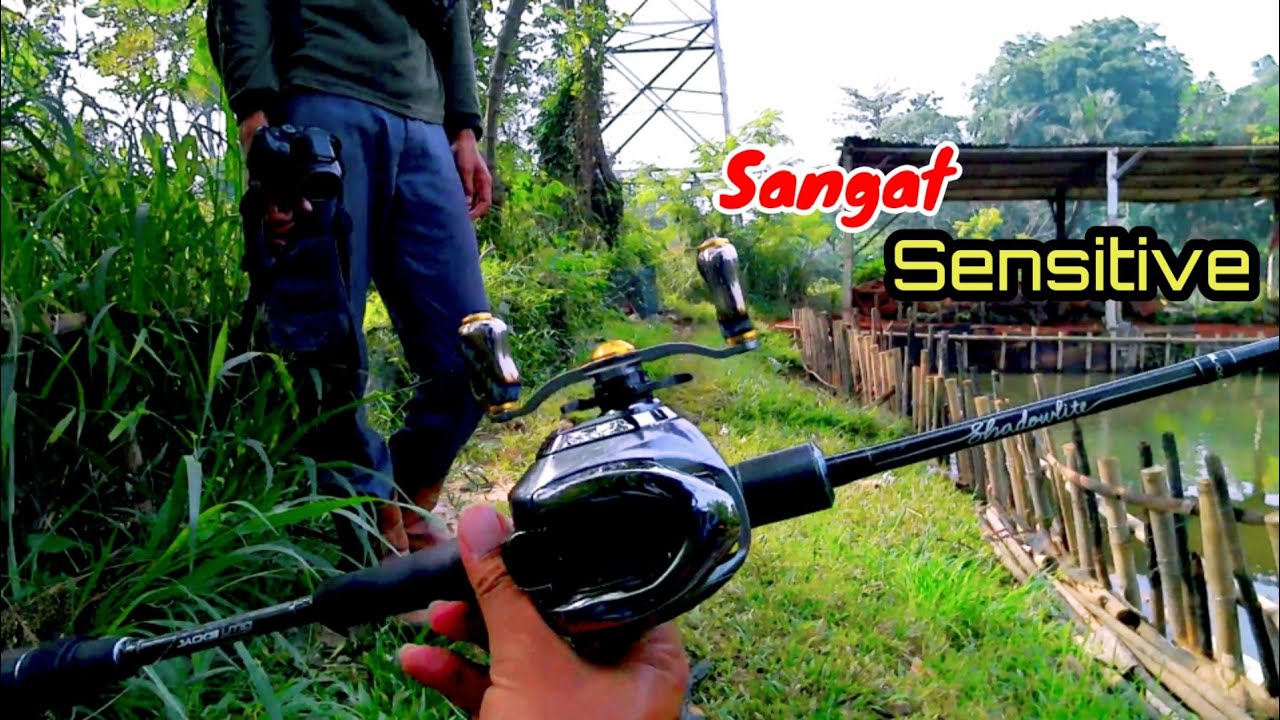 Test Rod Jack Vision Shadow Lite 8-17lb || Antares DC - YouTube
