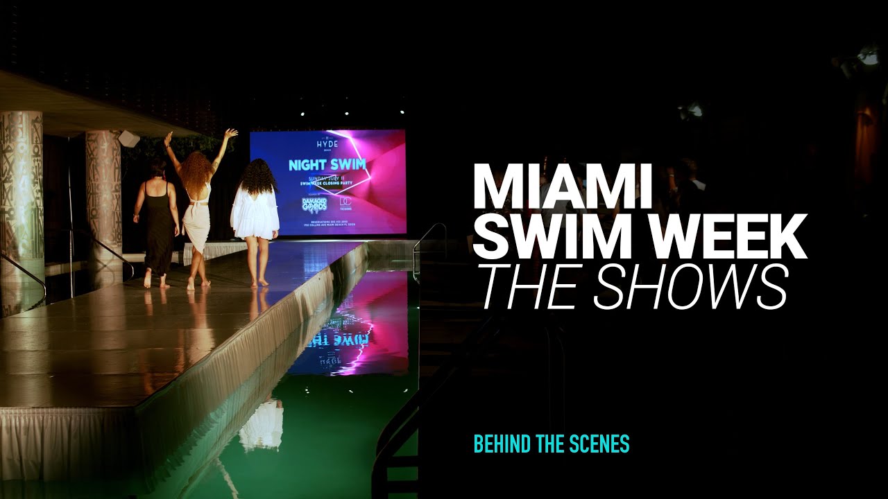 Miami Swim Week Show | BTS - YouTube