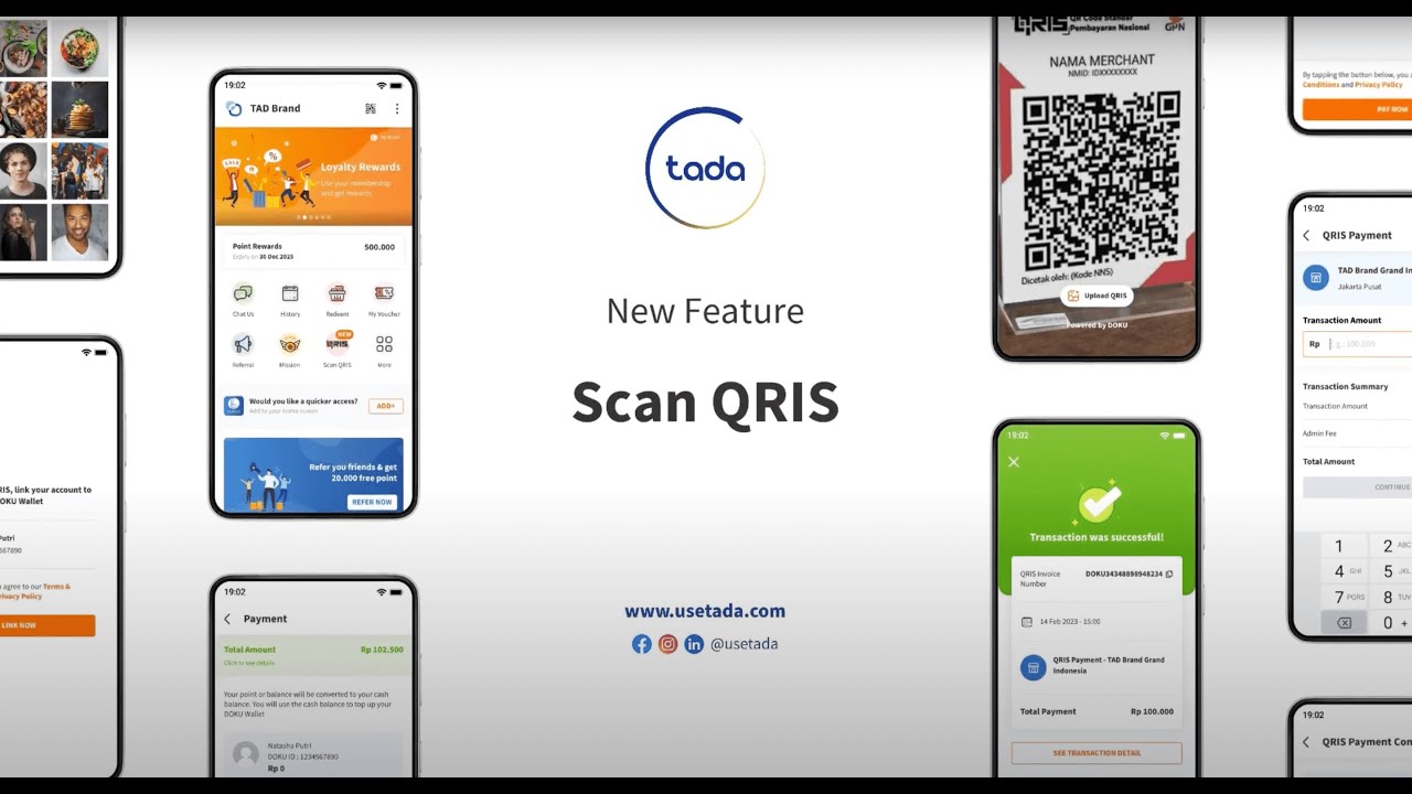 Scan QRIS - Tada Feature - YouTube