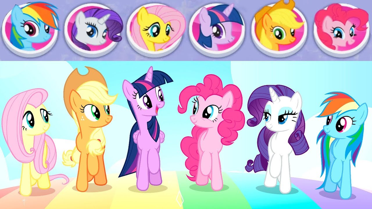 My Little Pony Princess Friendship is Magic Run Gameplay - YouTube