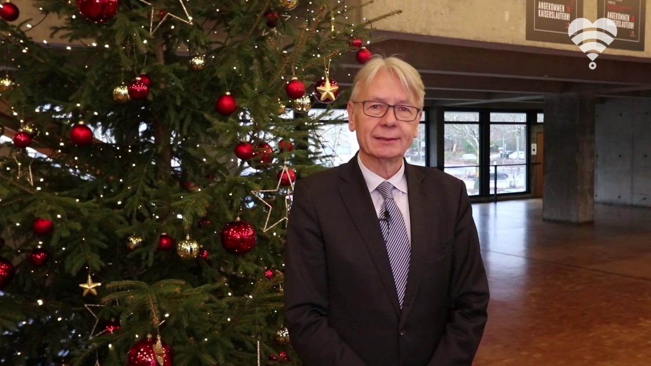 Weihnachtsgrüße von Oberbürgermeister Dr. Klaus Weichel - YouTube