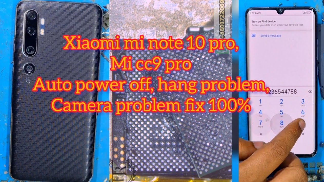 Xiaomi mi note 10 pro,mi cc9 pro auto power off on fix || mi note 10 ...