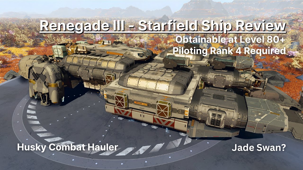 Renegade III - Exterior, Interior and Potential Upgrades - Starfield ...