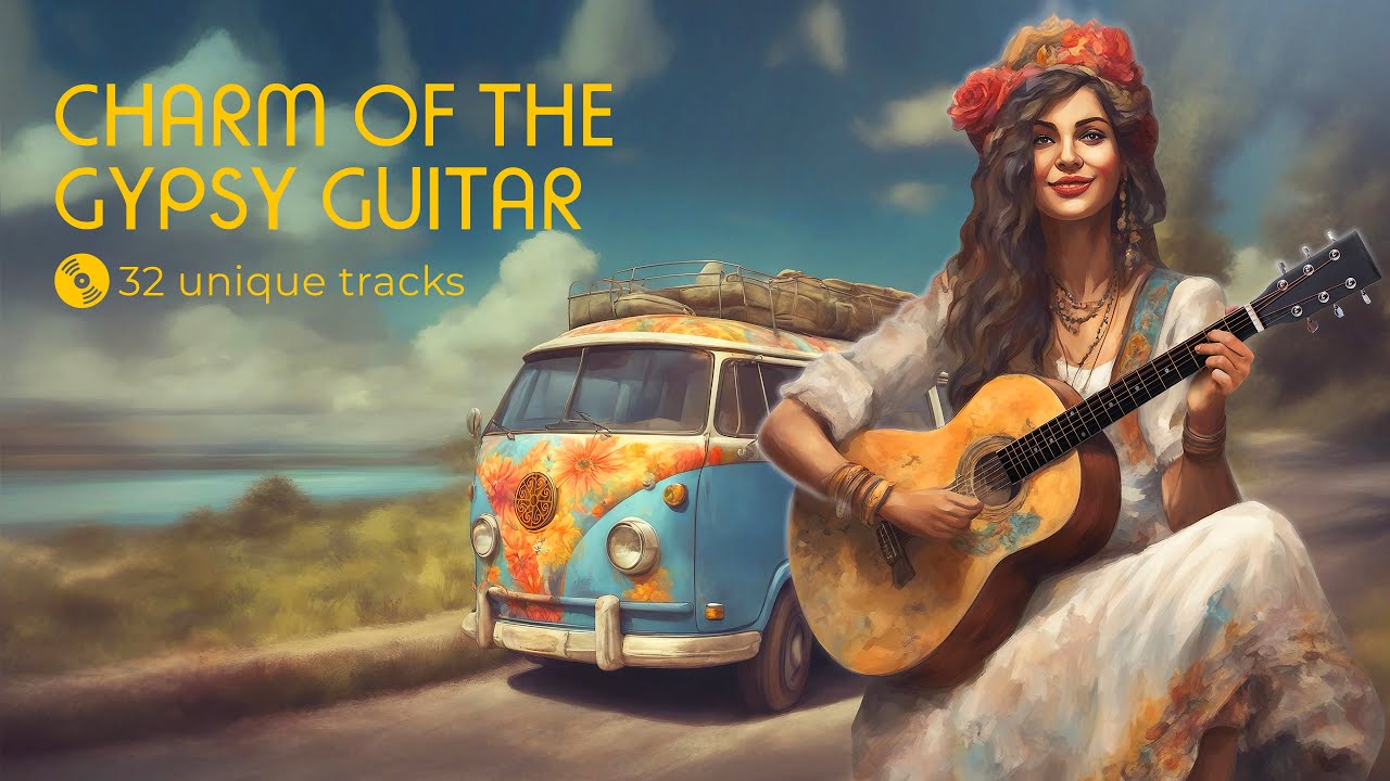 Charm of the gypsy guitar. Pleasant instrumental music for a pleasant ...