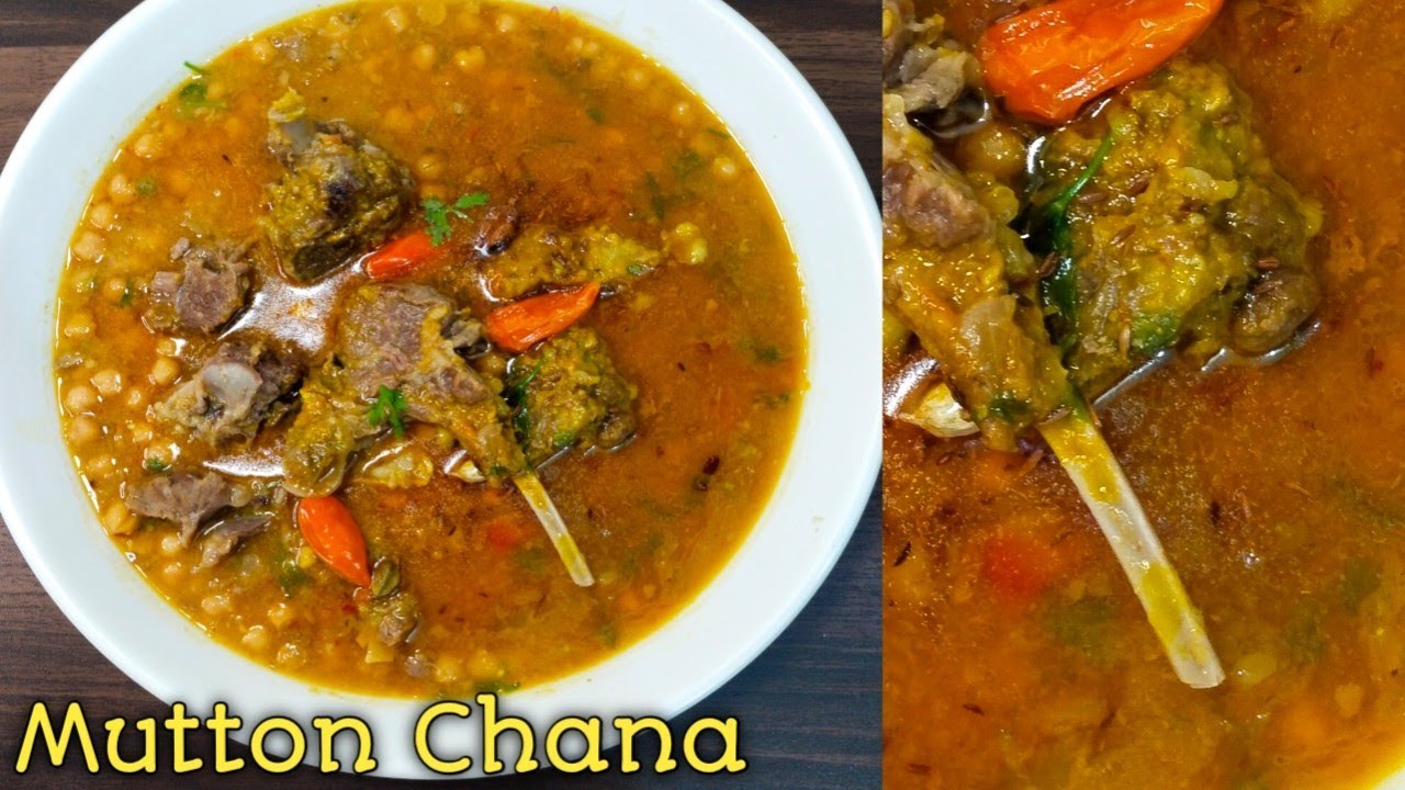 Mutton Chanay Recipe | Chana Ghost Recipe | Instant and Delicious ...