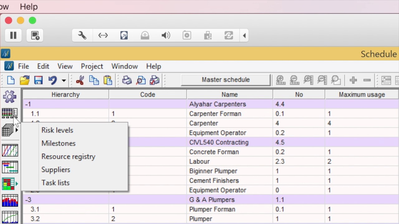 5- Insert The Correct Number of Resources (Schedule Cost Loading) - YouTube