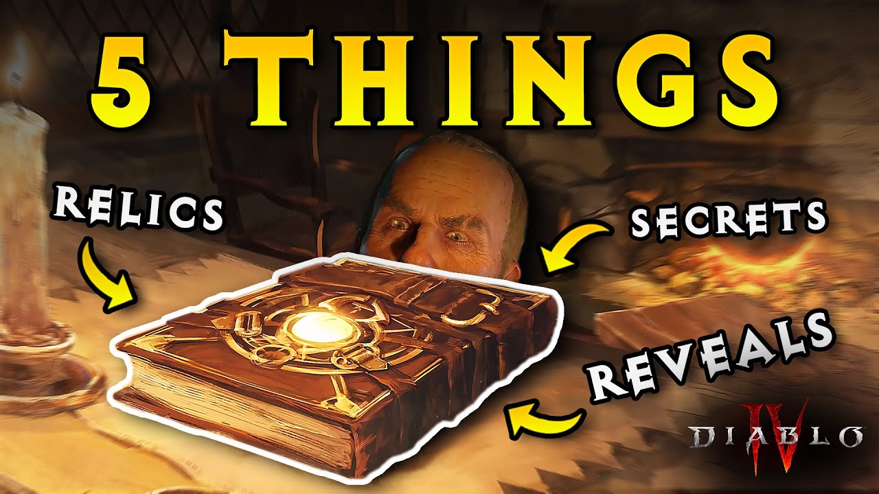 5 Interesting Relics And Discoveries From The Book of Lorath Diablo 4 ...