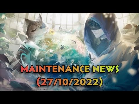 Stuff available after this week's maintenance | Identity V - YouTube