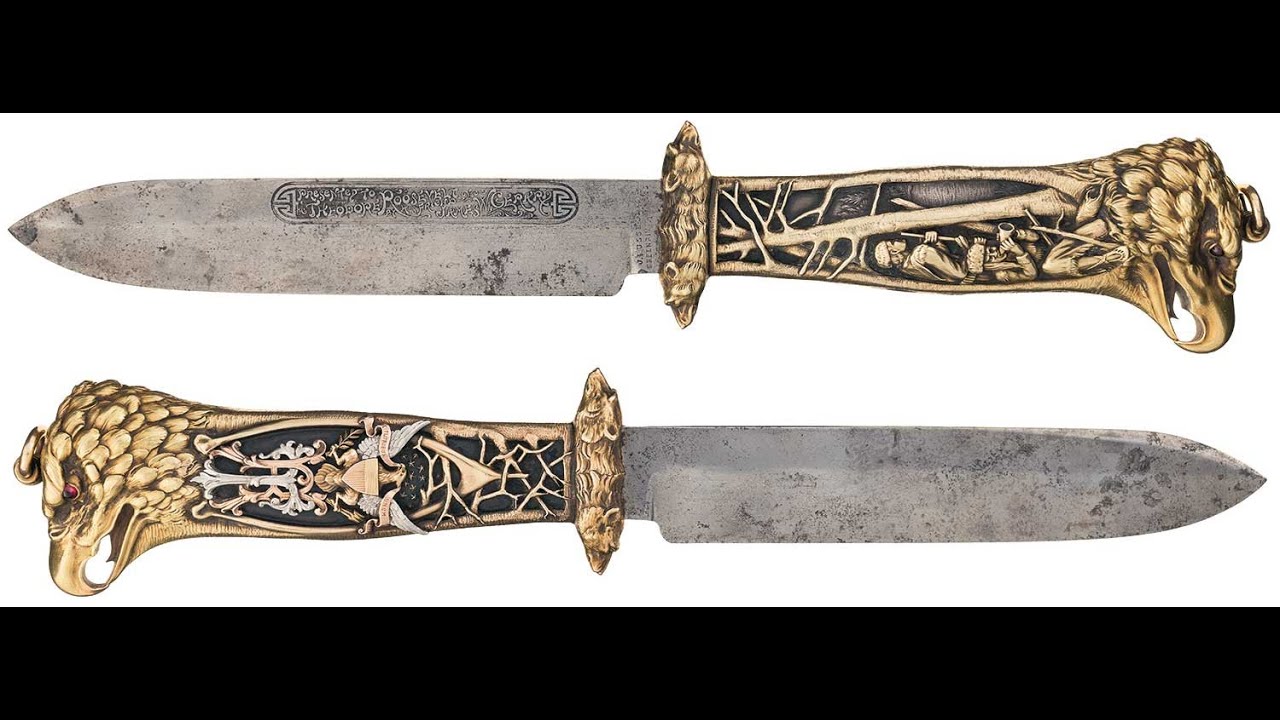 National Treasure: President Theodore Roosevelt's Hunting Knife - YouTube