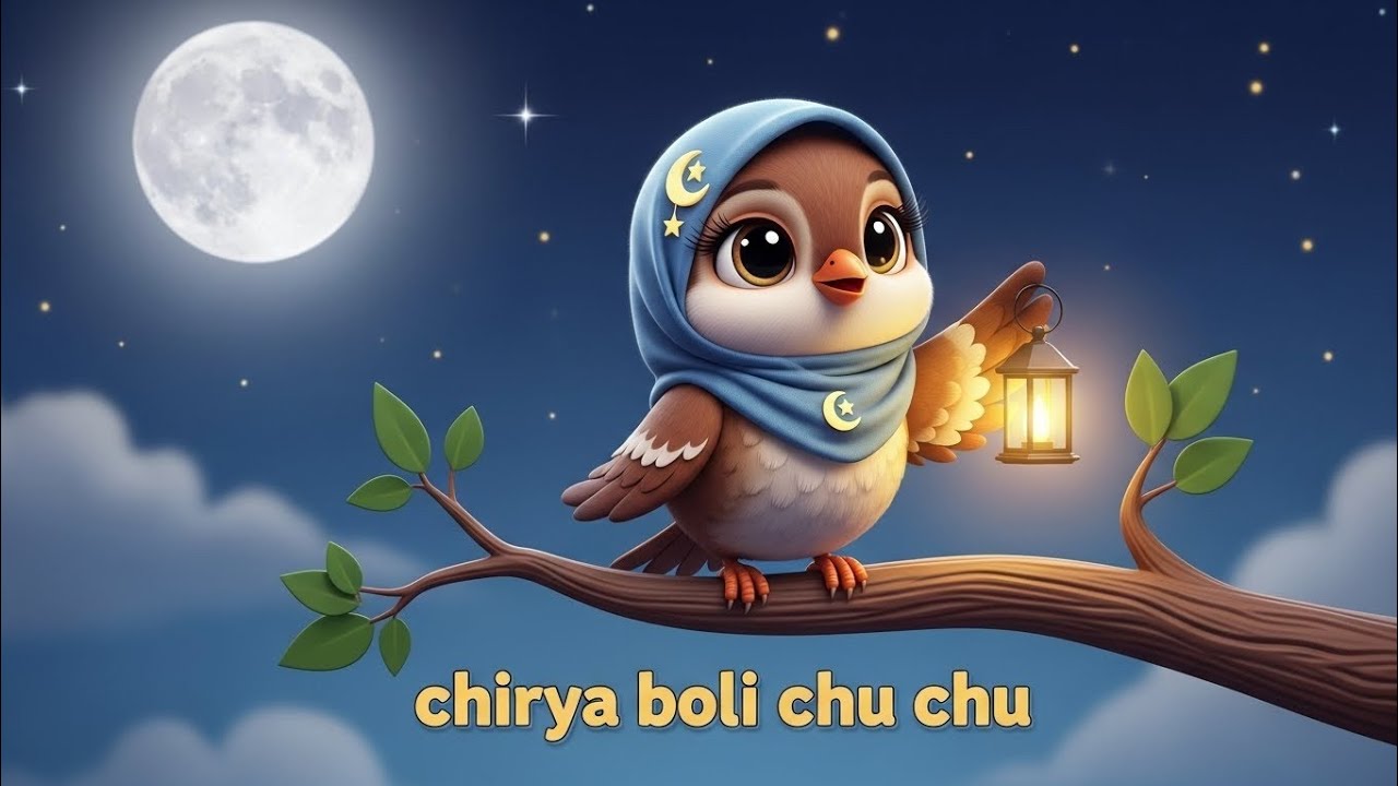 Chirya Boli Chu Chu | Cute Birds Song for Kids 🐦🎶 | 3D Cartoon Rhyme ...